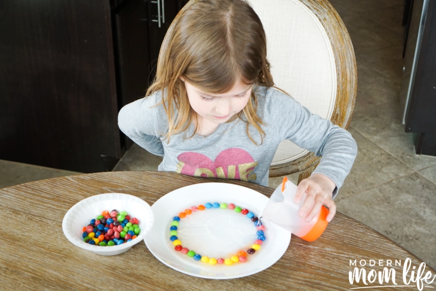 Your Kids Will Love the Skittles Science Experiment - Modern Mom Life