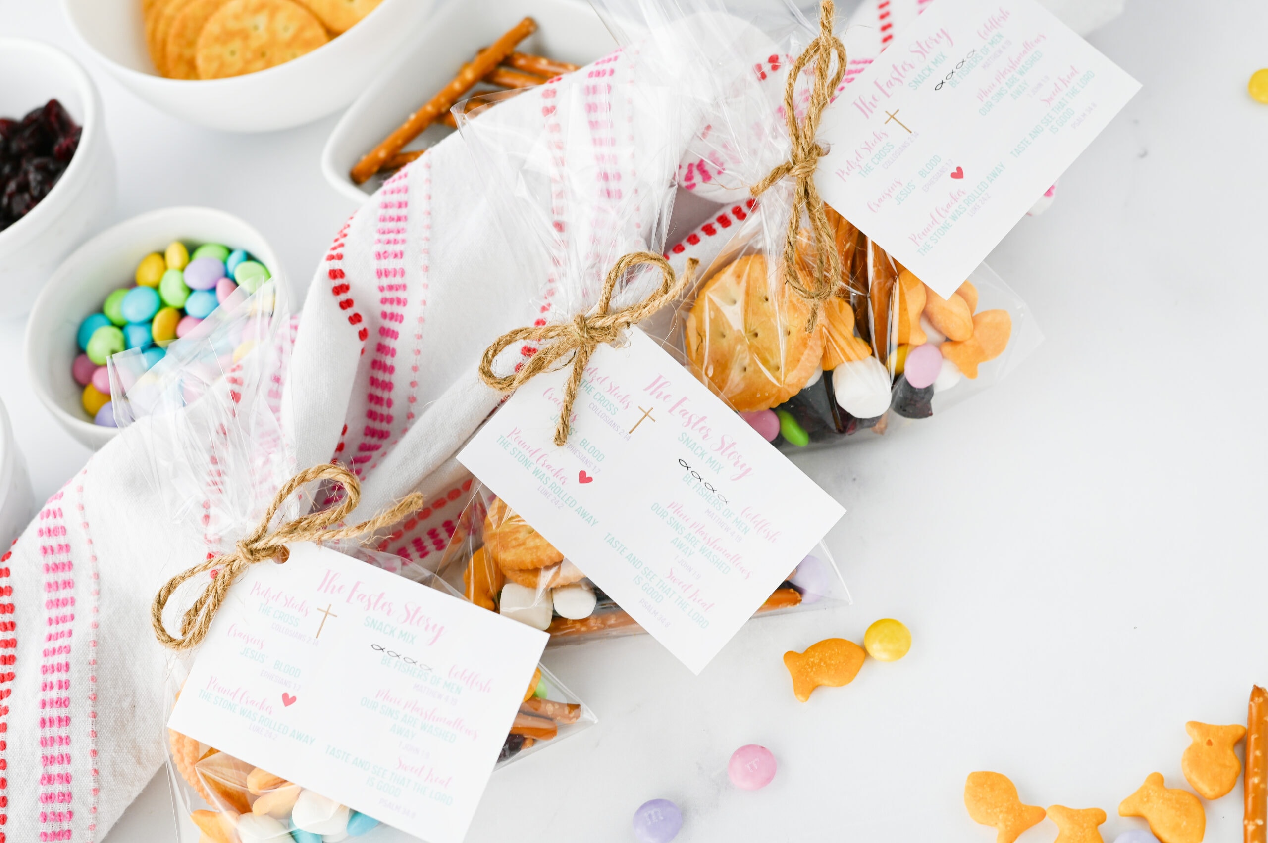 Easter Story Snack Mix Free Printable - Modern Mom Life