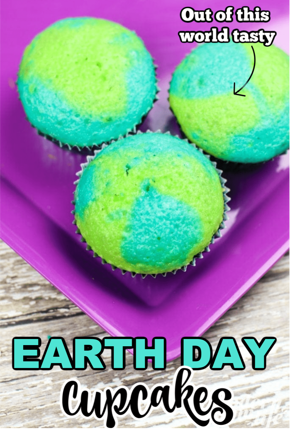 How to Make Earth Day Cupcakes