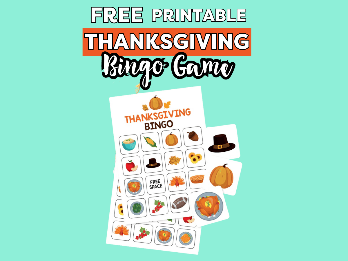 Printable Thanksgiving Bingo Cards Printable Thanksgiving Bingo Game